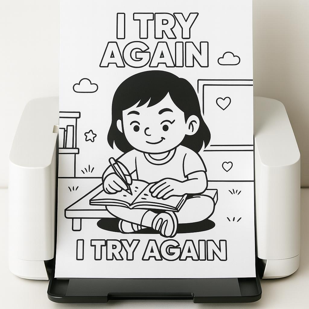 Growth Mindset Coloring Book for Girls | Resilient Kids (digital ...