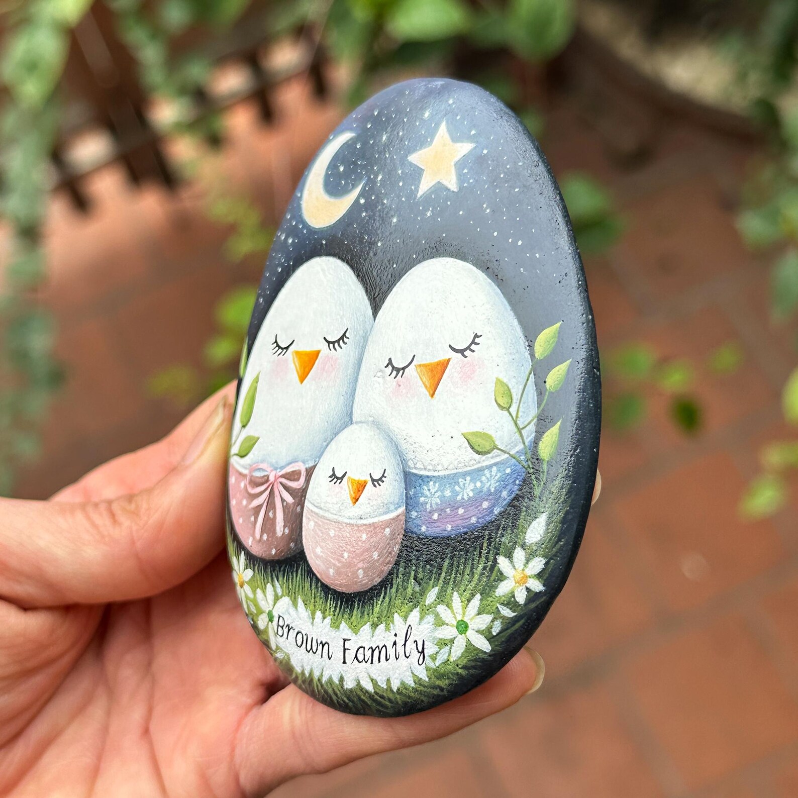 Personalized Pebble Easter Eggs, Personalized Easter Gifts, Custom ...