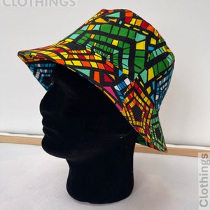 Bomi Bucket Hat, Ankara Bucket Hat | Africa Bucket Hat - Etsy