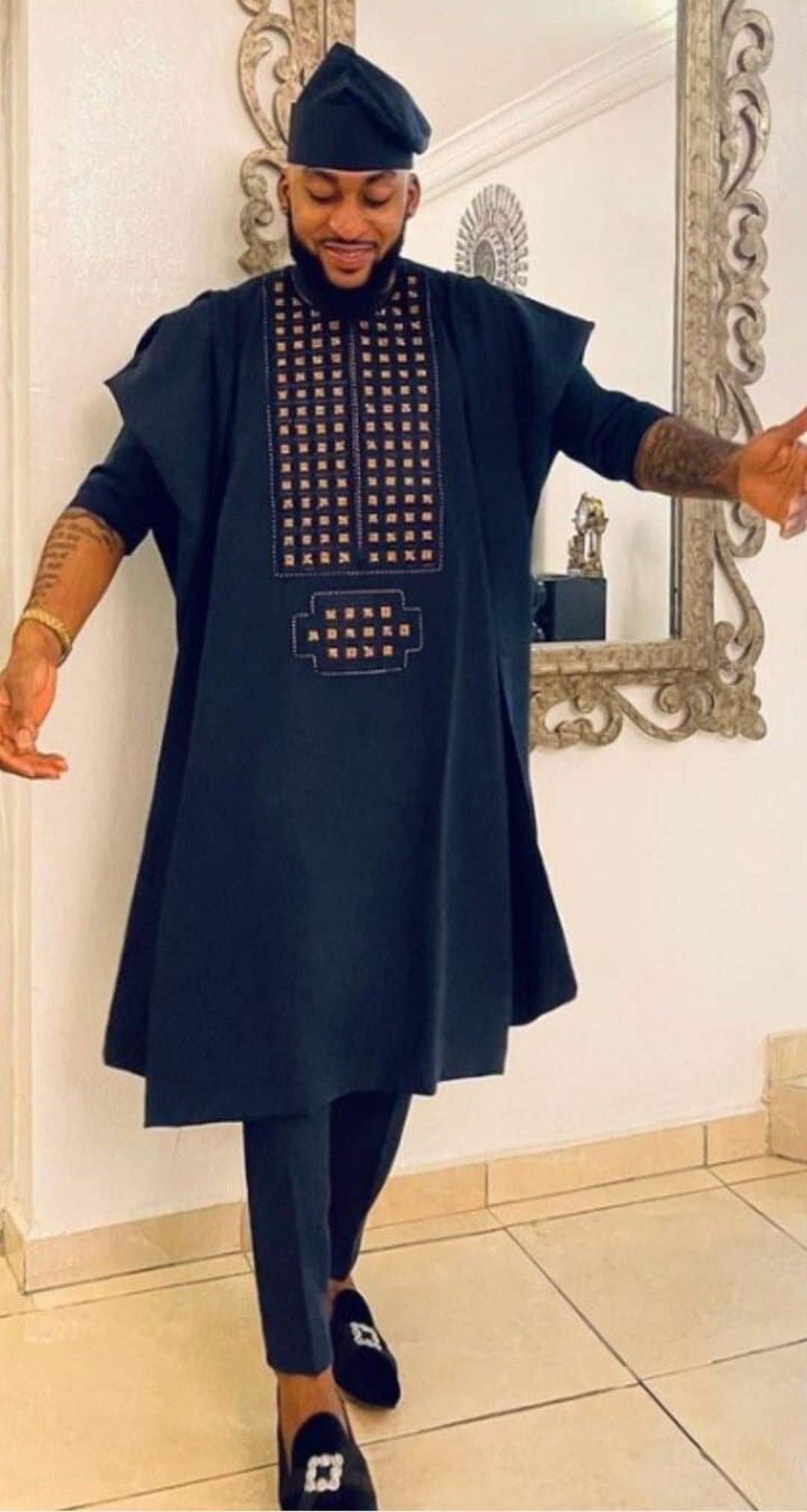 African Men Clothing, African Men Kaftan, African Men Wear, Wedding ...