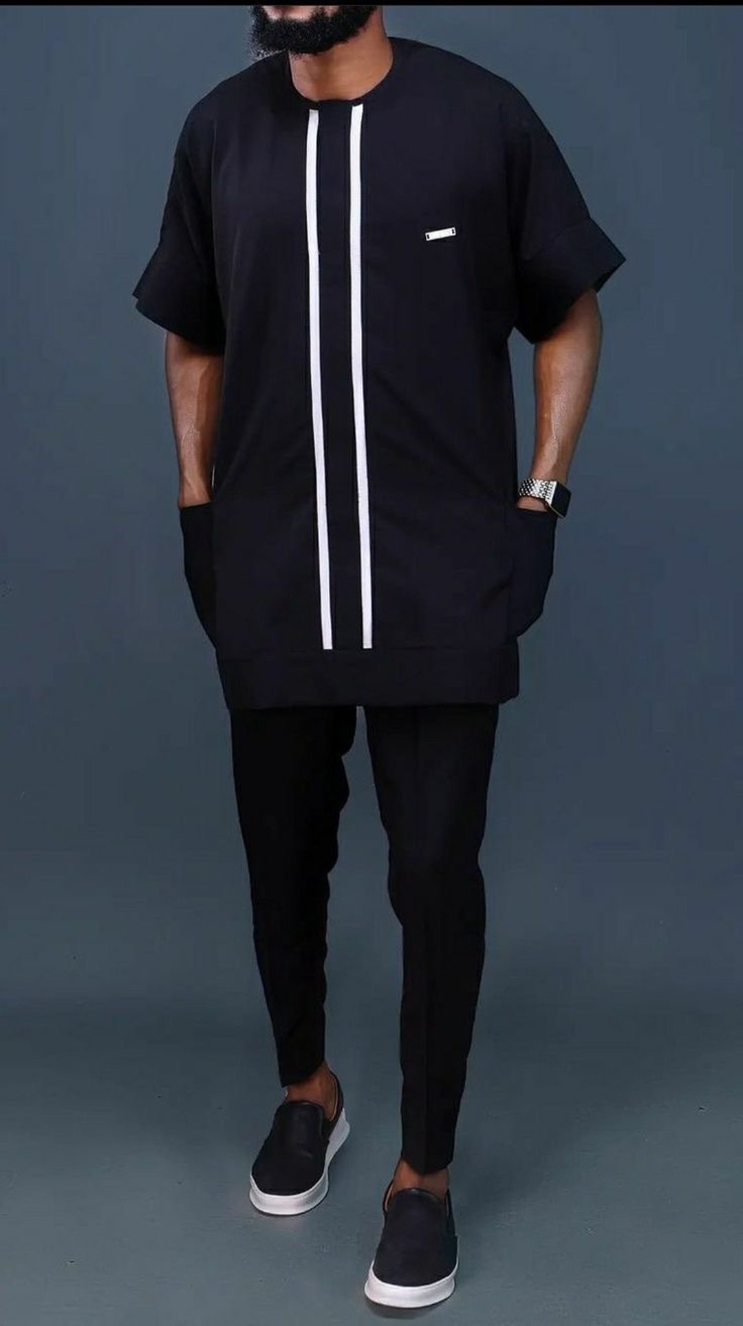 Black Men Wear , African Men Clothing, Men Fashion Wear, Danshiki Wear ...