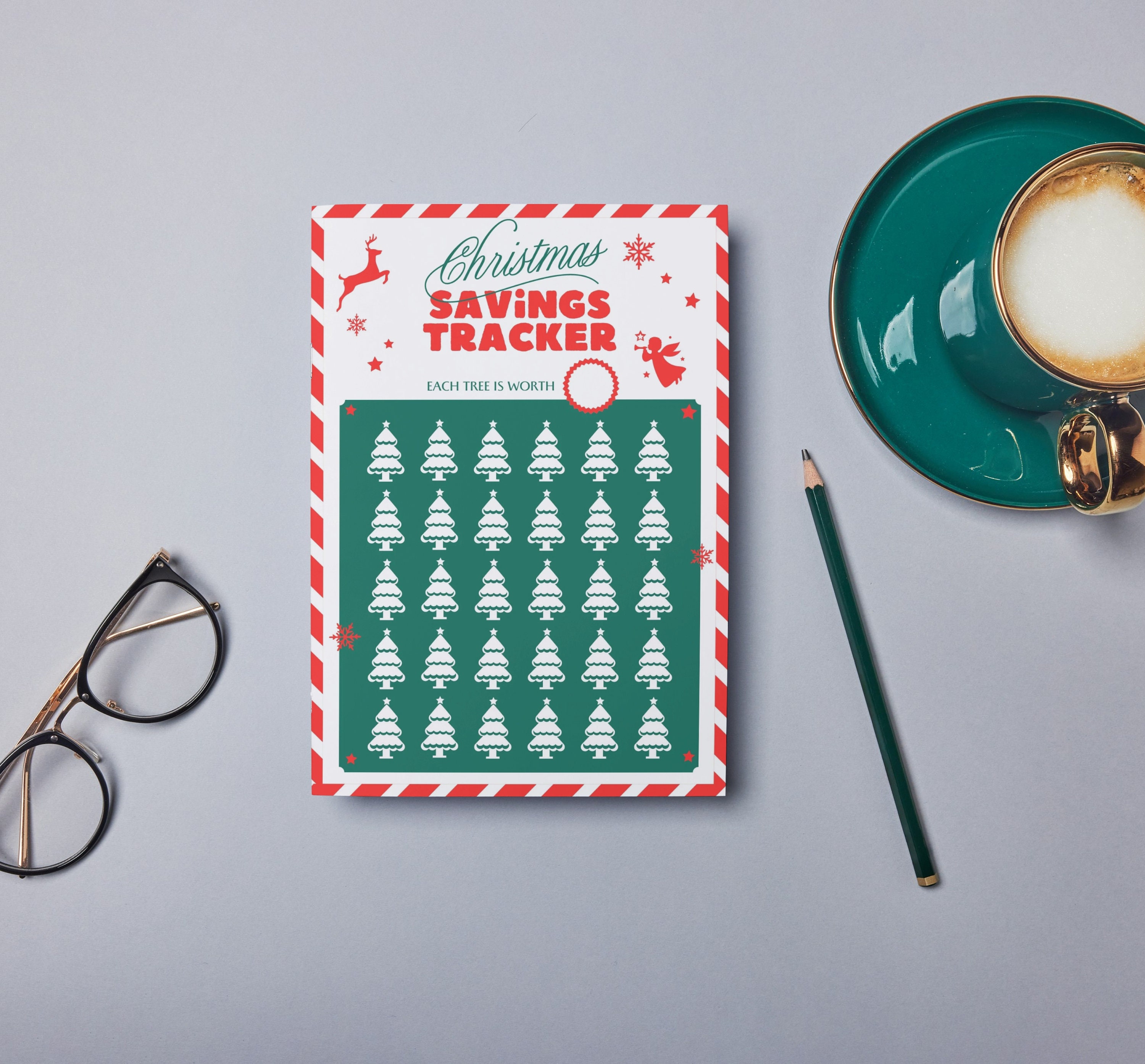 Christmas Savings Tracker for Kids: Holiday Budget Planner - Etsy
