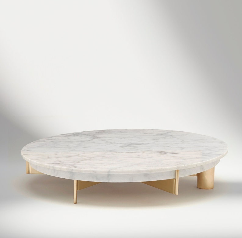 Cake Stand Marble Wedding Cake Stand Gold Cake Display Modern Design ...