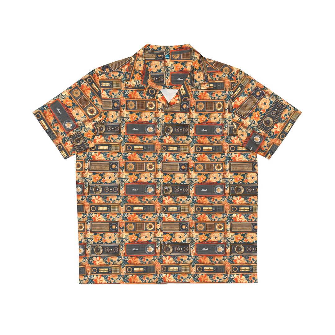 Radio Ambassador Batik Motifs Hawaiian Shirt, All Over Print, Batik ...
