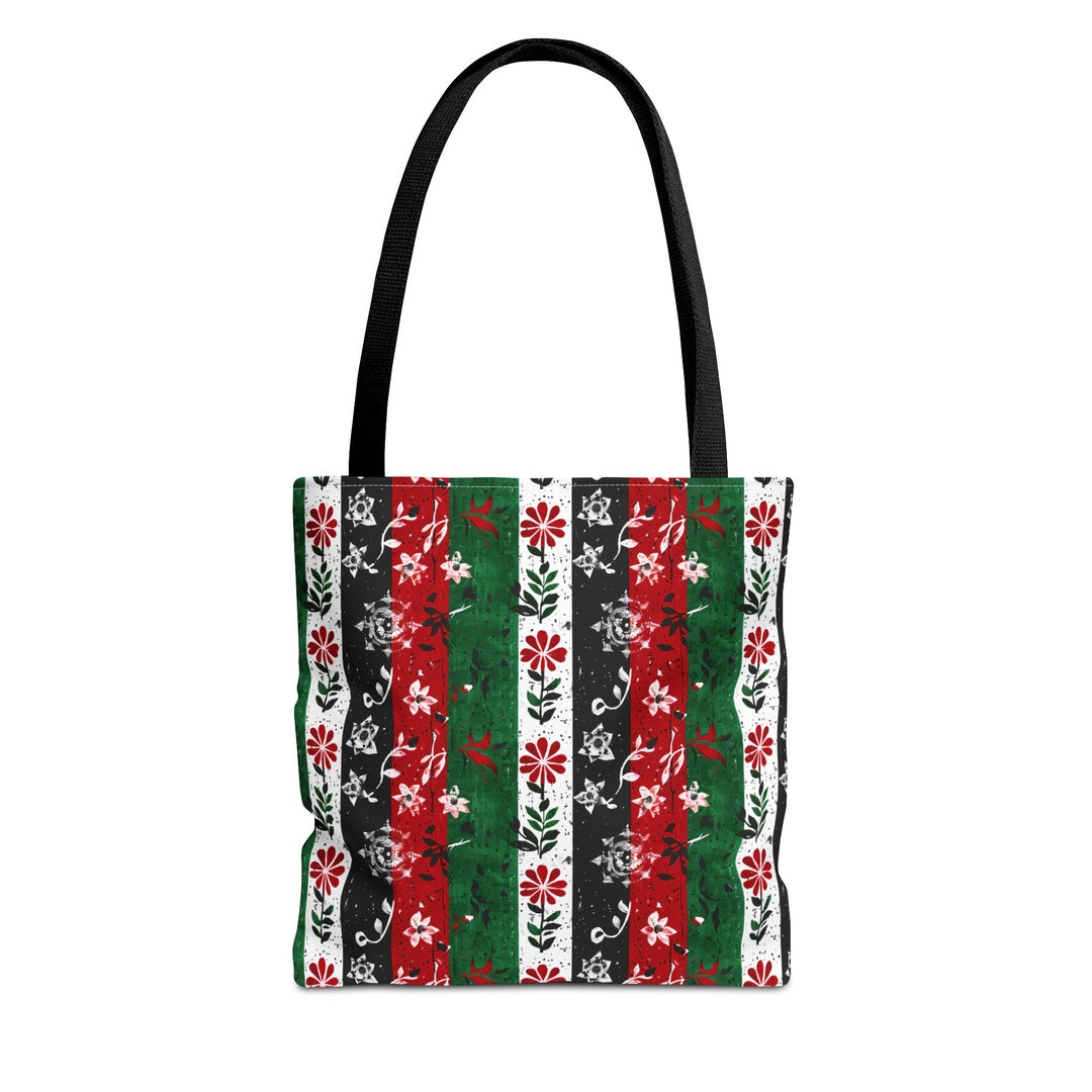 Palestine-inspired Tote Bag all Over Print: Design 1 Palestine Tote Bag ...
