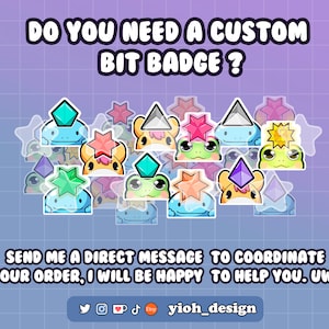 Kirby Bits Badges - Cute Twitch Bits Badges / Bits / Twitch / Youtube ...