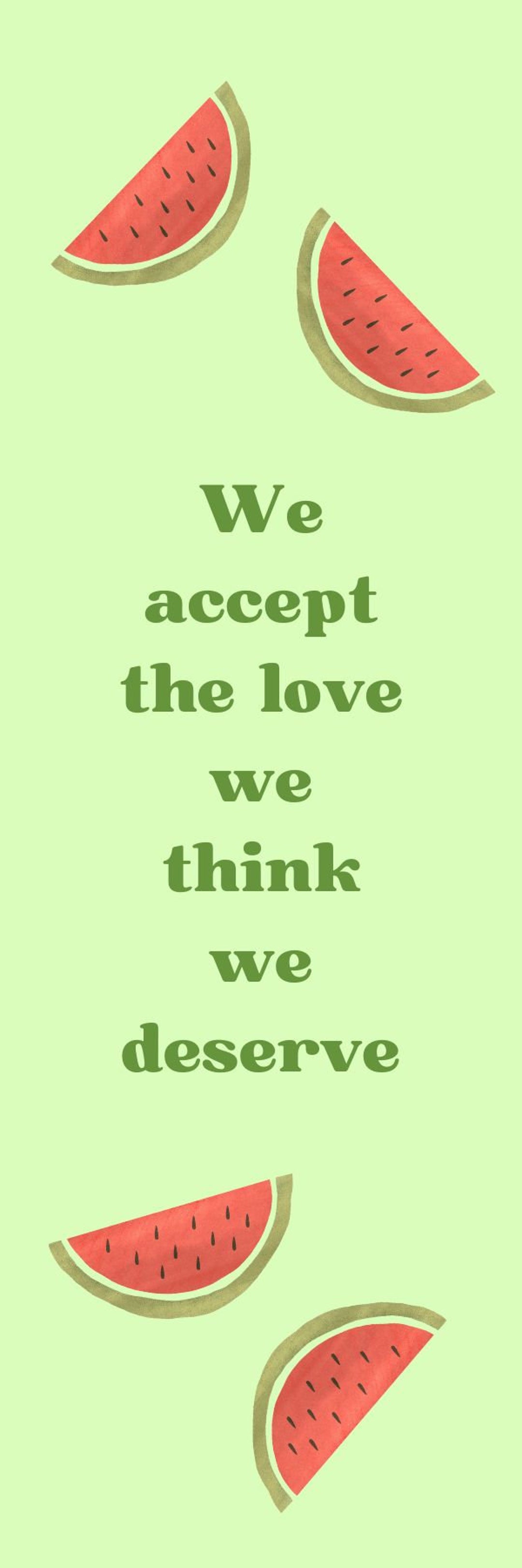 Self Love Motivational Printable Bookmark Printable Bookmark for ...