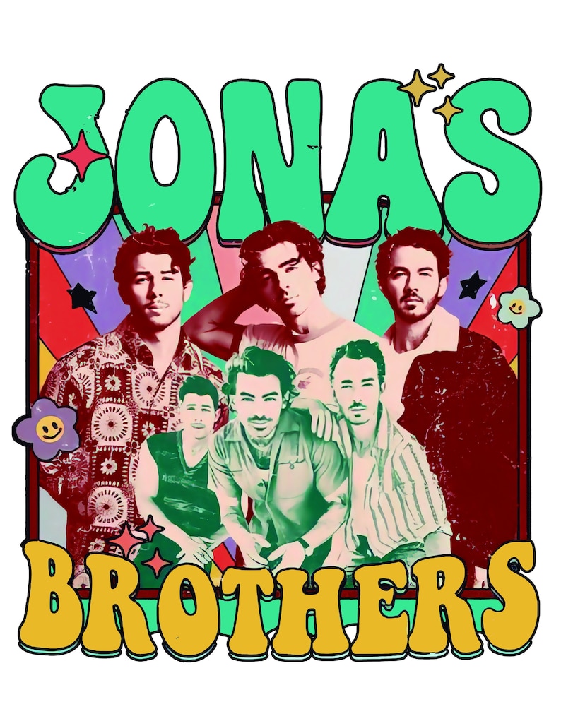 Jonas Brothers PNG - Etsy