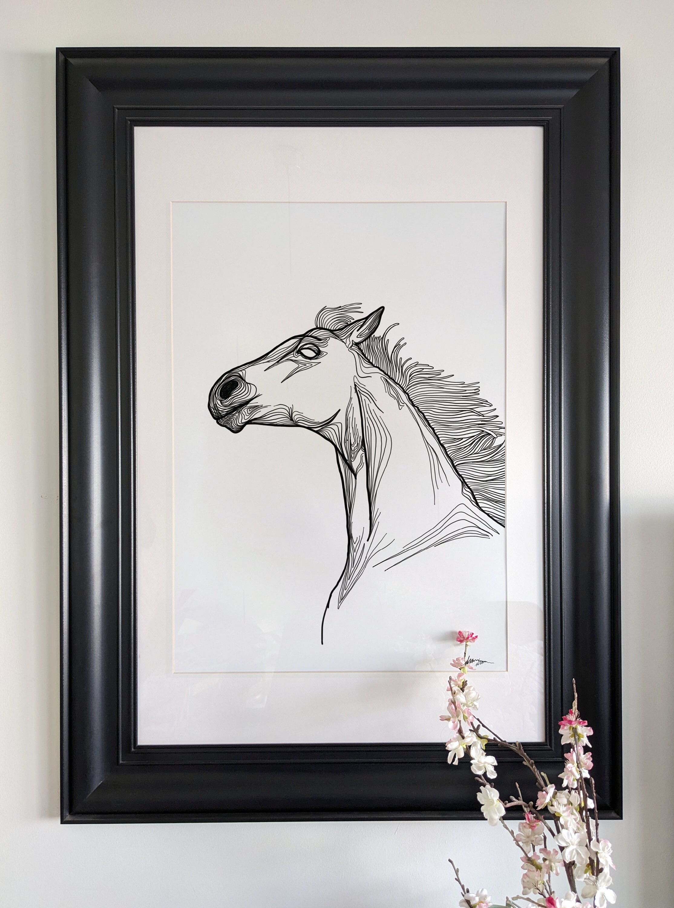 Horse Poster for Print - Etsy