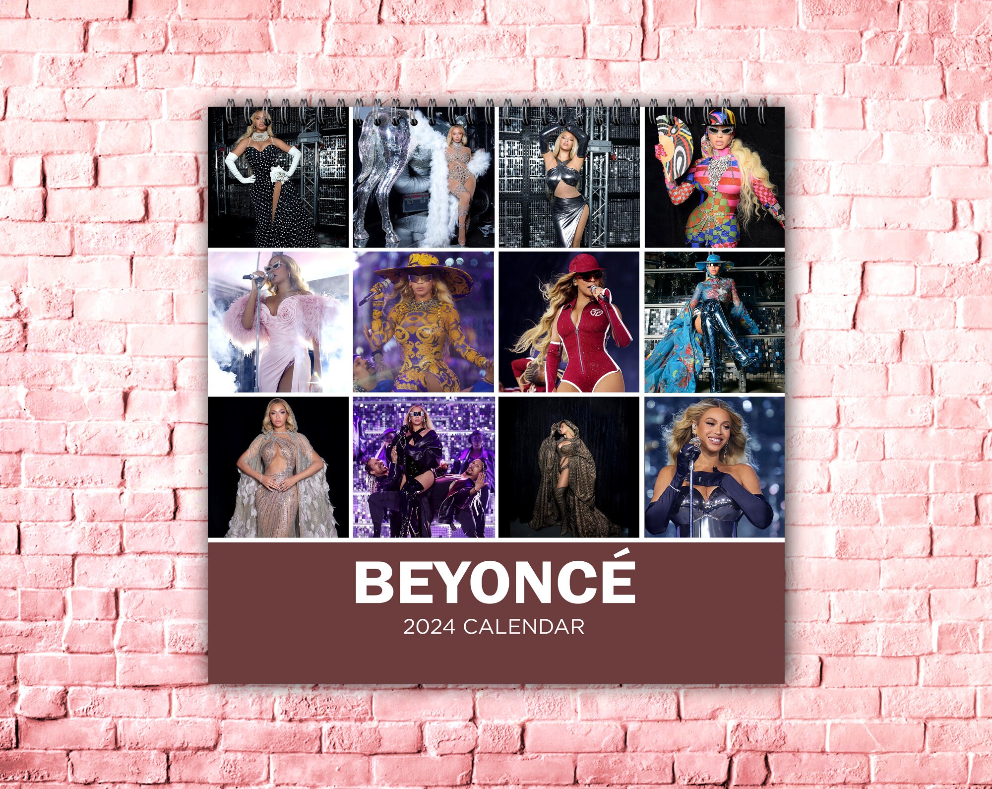 Be.yonc Calendar 2024 Celebrity Calendar 2024 Wall Calendar sold by ...