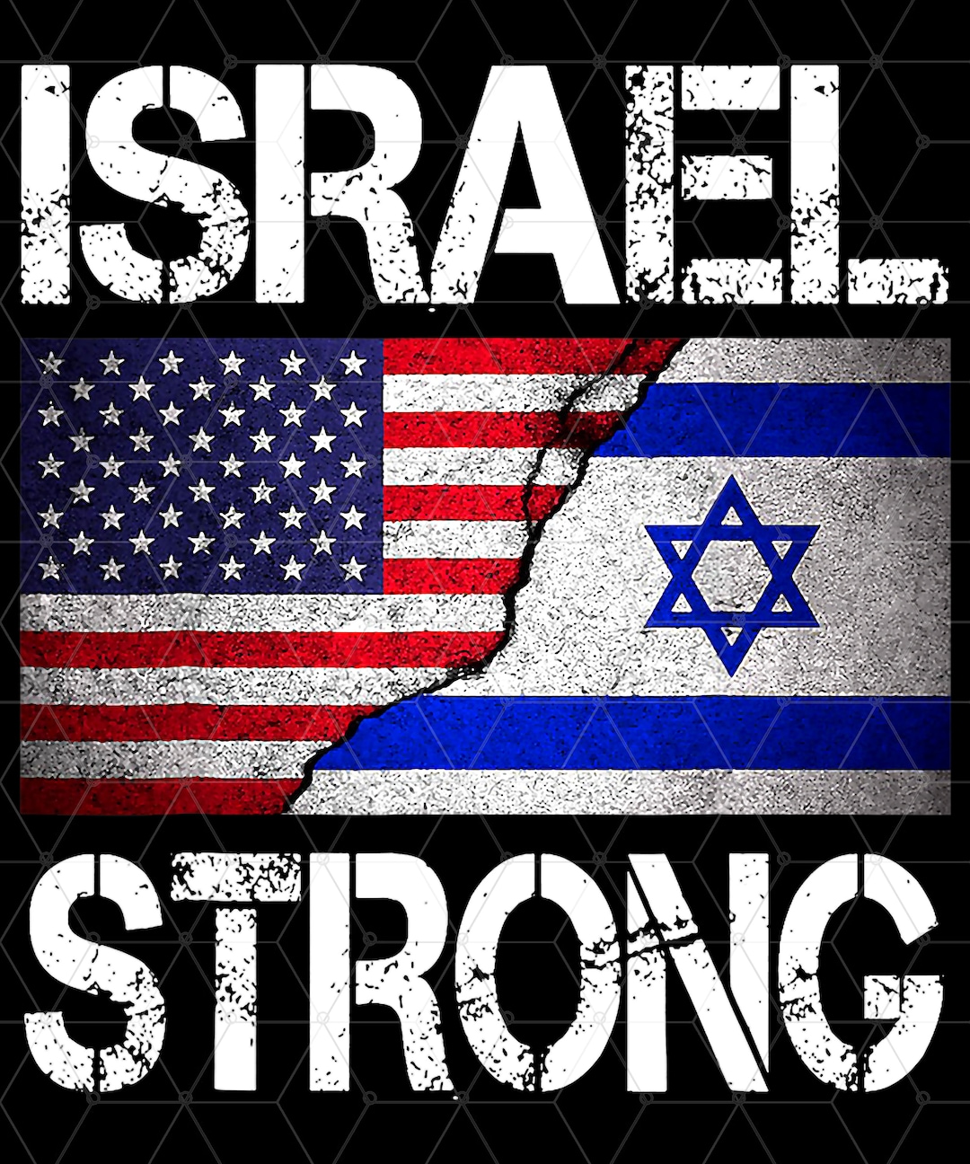 Israel Strong Pray for Israel US Israel Flag Png Png for - Etsy