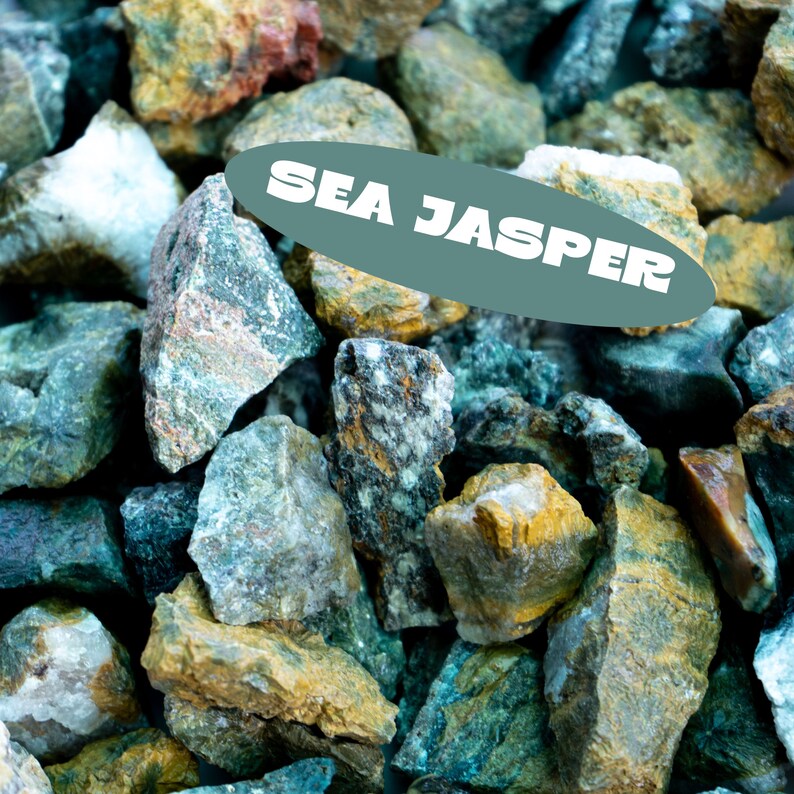 Rough Sea Jasper (ocean or Orbicular Jasper) - Etsy
