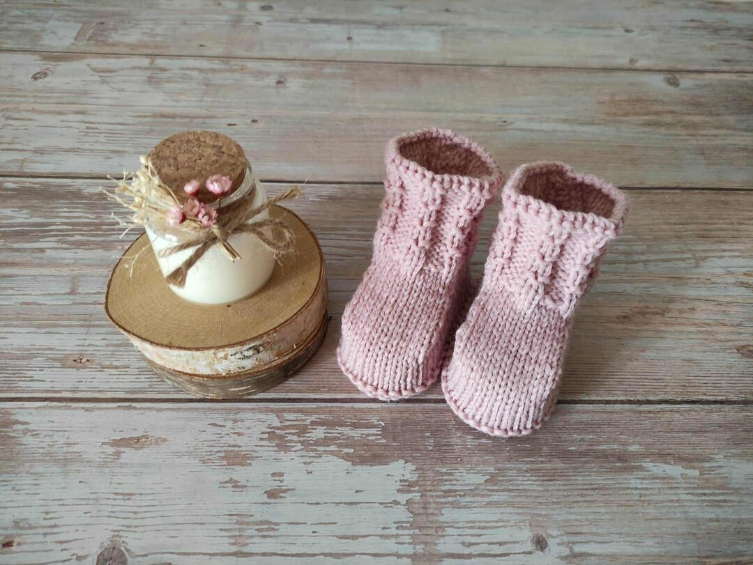 Baby Booties Pattern (0-3 Months) / Baby Booties Pattern PDF / Baby ...