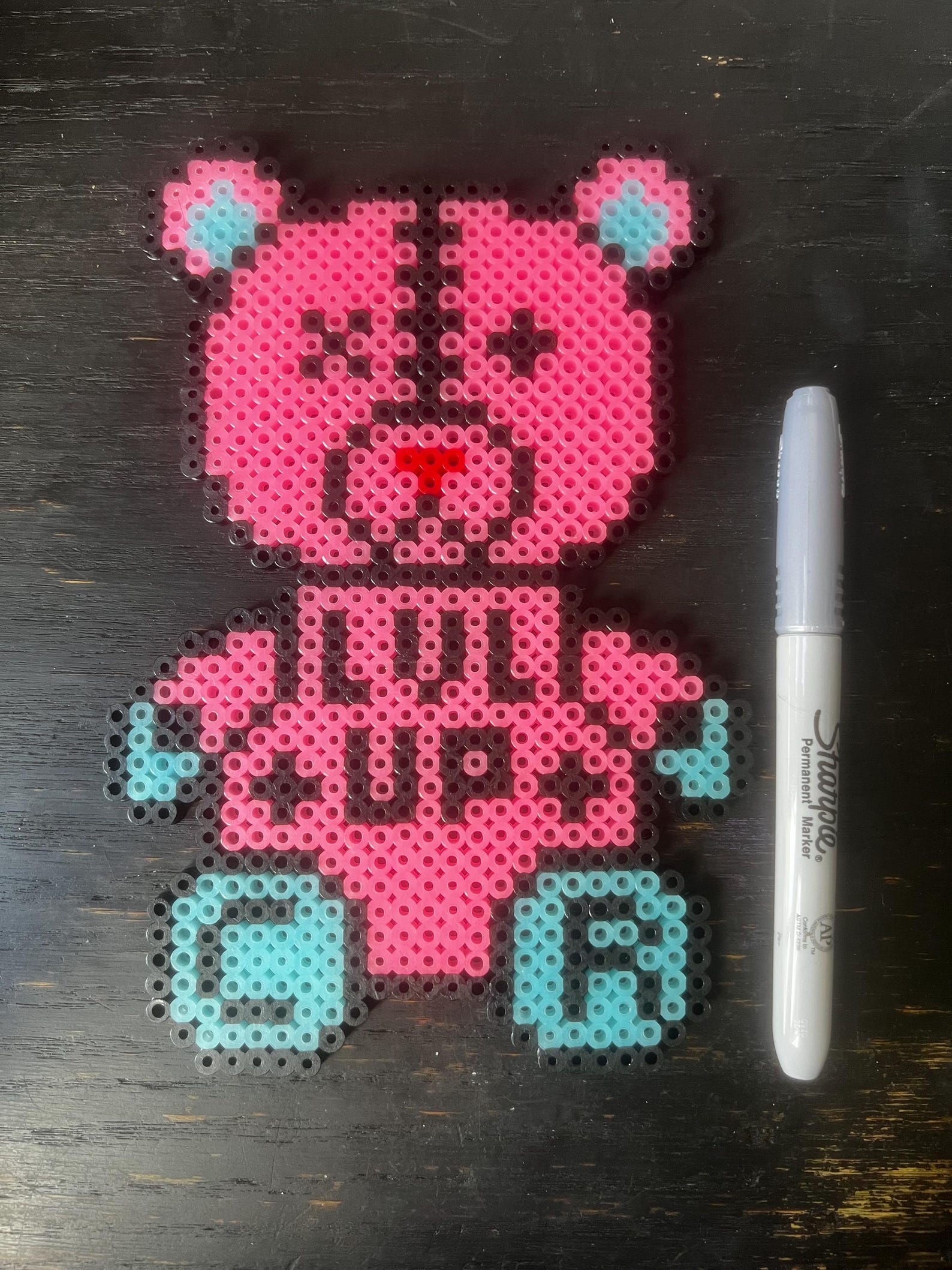 Giant Perler Bead Bears - Etsy