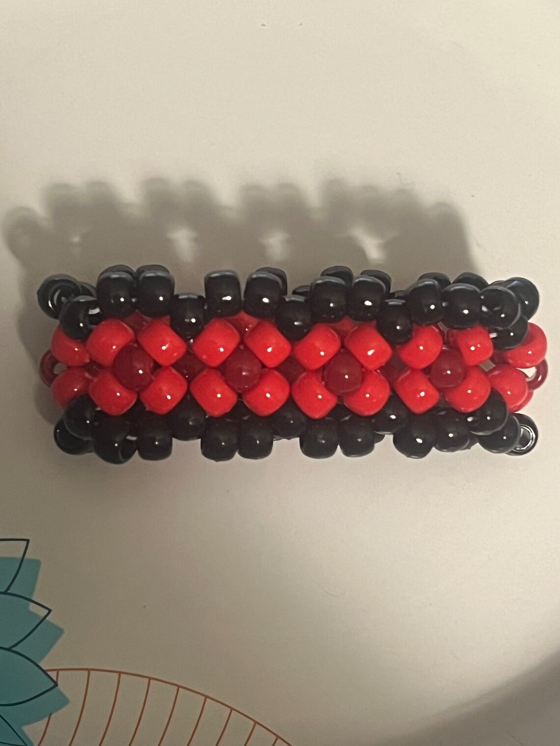 Vamp Red Kandi Cuff - Etsy