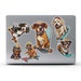 Skateboard Dog Stickers Set - 20 Pngs, Print and Cut & Digital Download ...