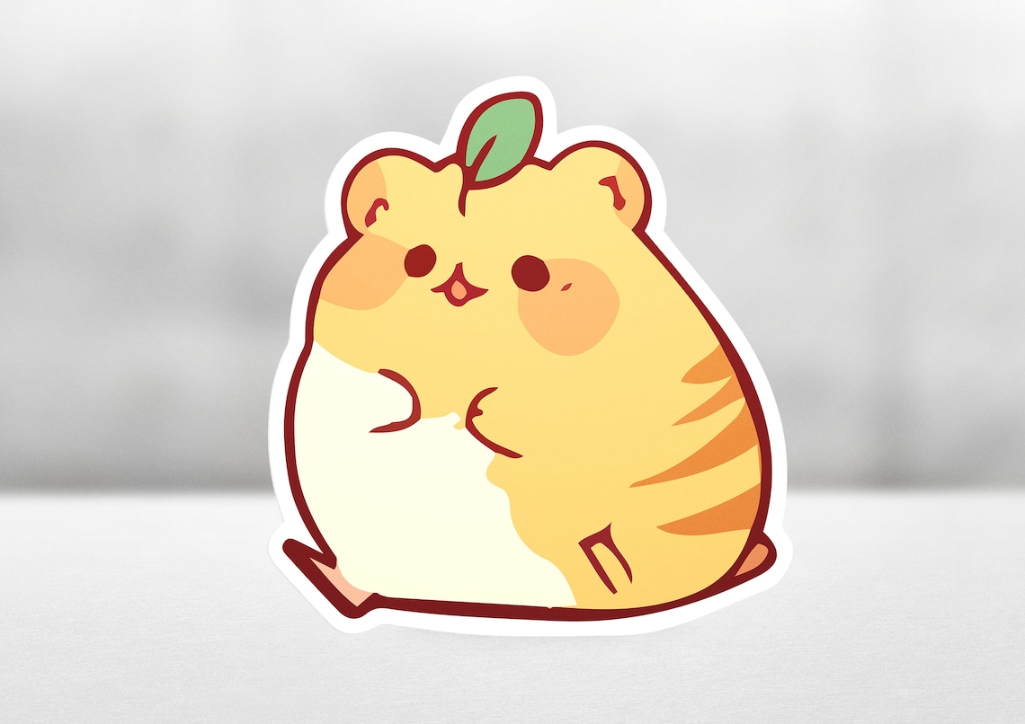 Kawaii Hamster Stickers - 15 Cute Pngs, Ready to Print - Etsy