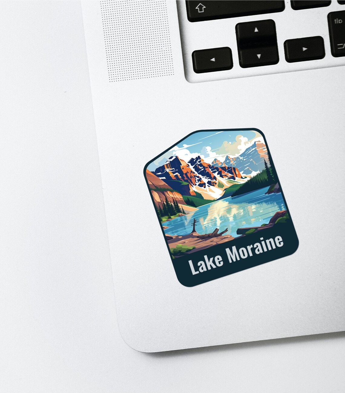 Banff National Park Sticker Lake Moraine - Durable Waterproof Vinyl ...