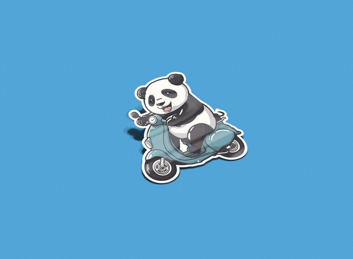 Kawaii Panda Stickers Pack - Cute Panda Pngs, Printable & Digital ...