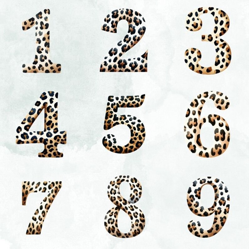 45 PNG Alphabet Leopard Clipart, Alphabet PNG, Alphabet Watercolor ...