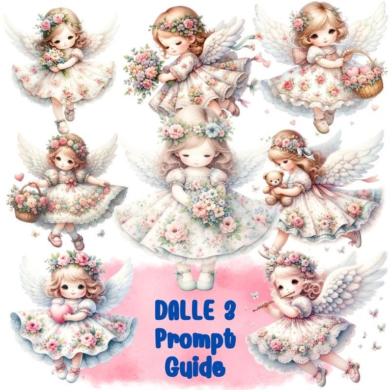 DALLE 3 Prompt Guide, Prompts Angel,chatgpt 4 AI Art,tested and ...