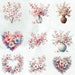 35 PNG Cherry Blossom Flower, Clipart Bundle, Flowers Clipart ...