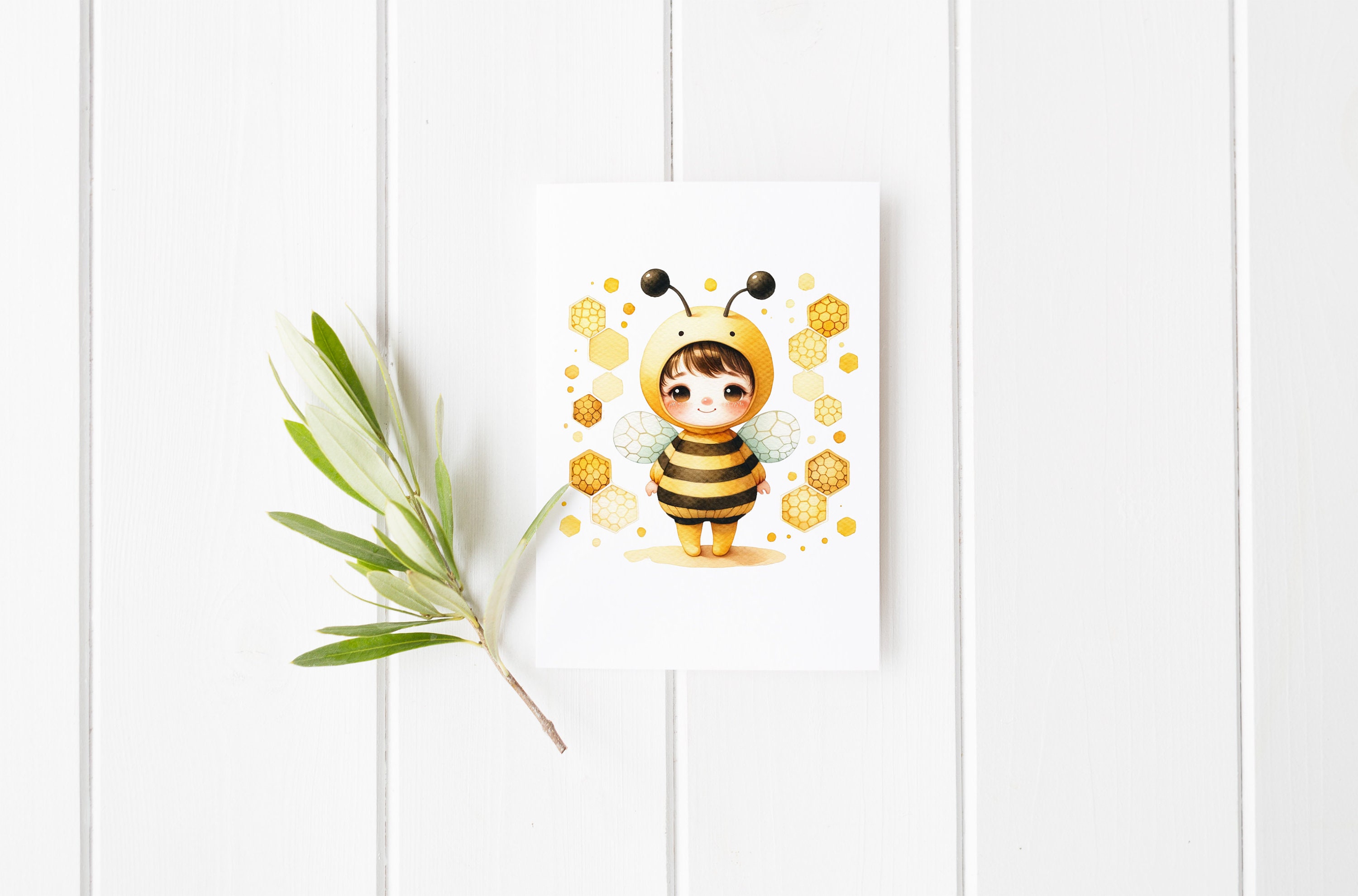 30 PNG Bee Girl, Clipart Bundle, Gift for Kids, Kids Animals Clipart ...
