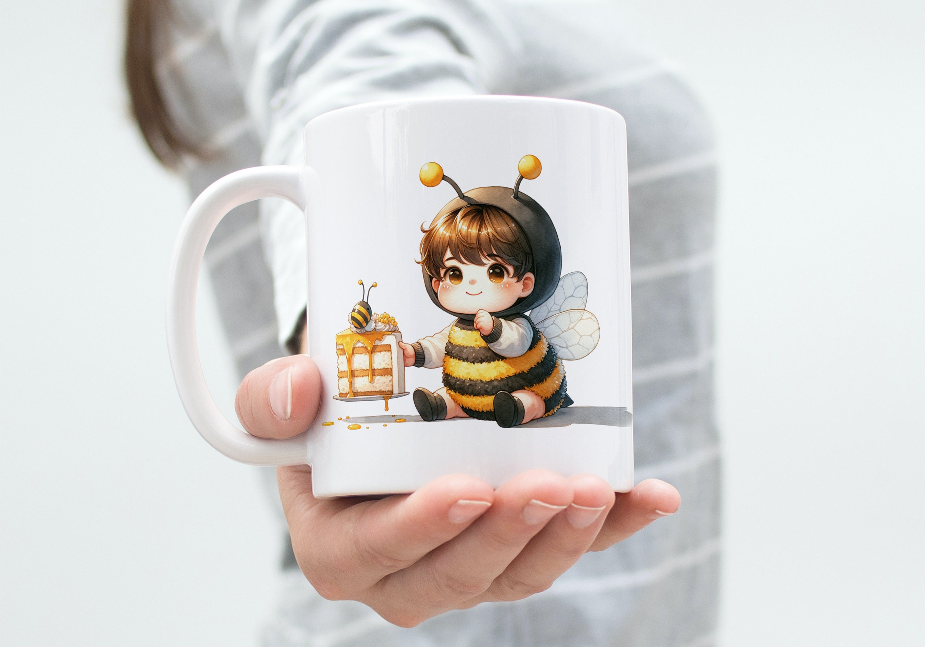 30 PNG Bee Girl, Clipart Bundle, Gift for Kids, Kids Animals Clipart ...