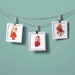 35 PNG Watercolor Girl Wearing a Red Dress, Clipart Bundle, Valentines ...