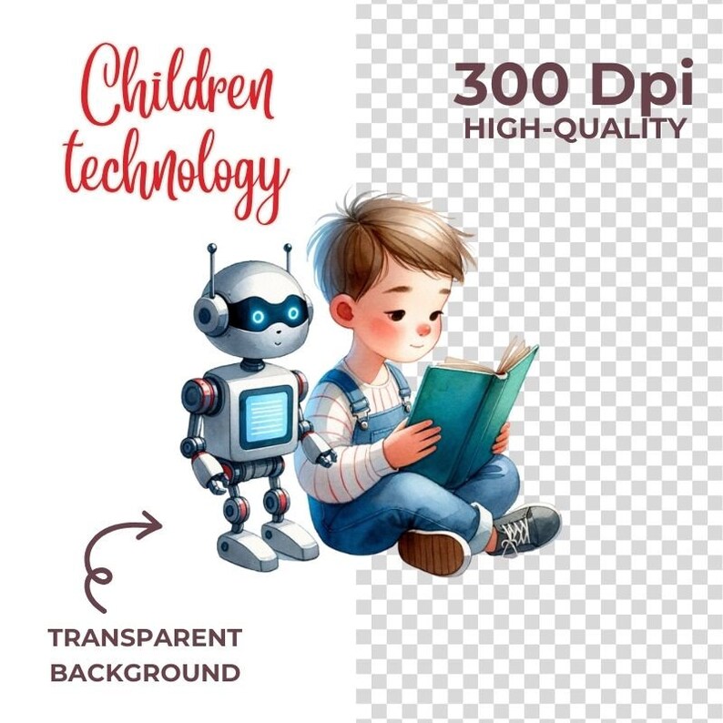40 PNG Watercolor Children and Technology, Cute Kids, Cute Children ...