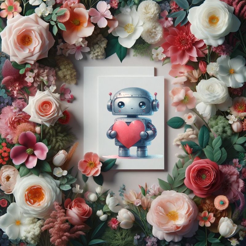 28 PNG Valentine Robot Clipart, Clipart Bundle, Gift for Kids, Robot ...