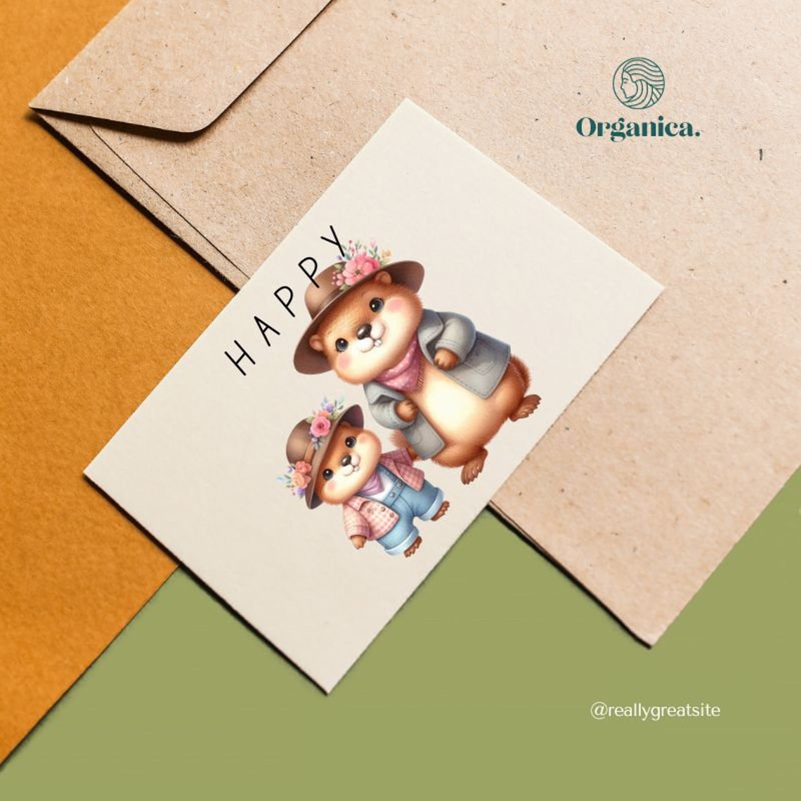 40 PNG Watercolor Groundhog, Groundhog Bundle, Gift for Kids, Kids ...