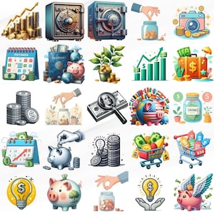 100 PNG Save Money Clipart, Saving Money Clipart -budget Clipart ,money ...