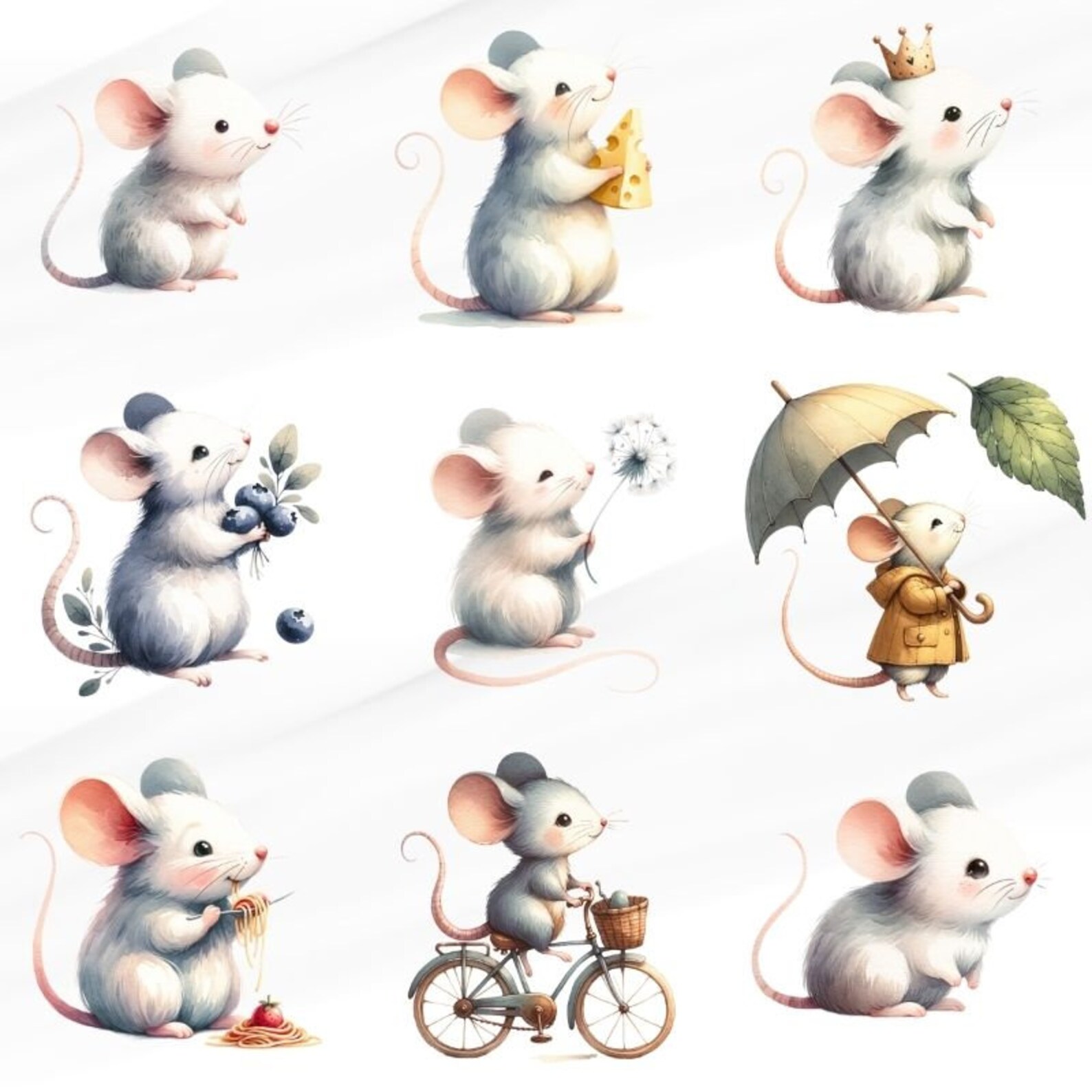 35 PNG Mouse,sweets Clipart Food & Sweets Clipart, Watercolor Clipart ...