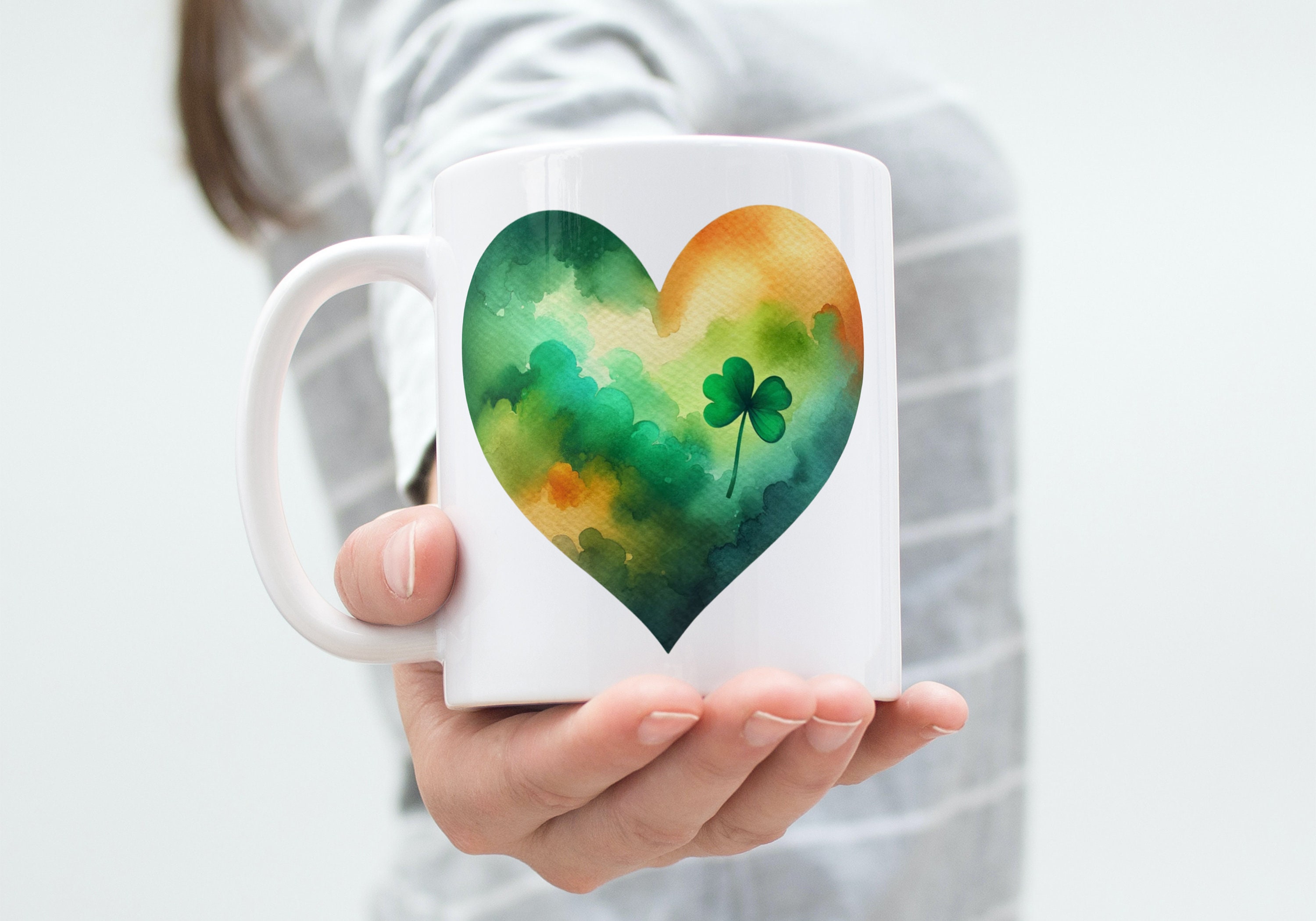 60 PNG Watercolor St. Patrick's Day Clipart, Cute Saint Patrick's Day ...