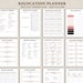 Relocation Planner Printable and Editable Canva Templates | Moving ...