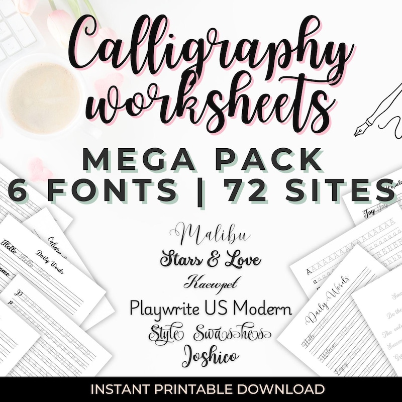 Calligraphy Games - Etsy