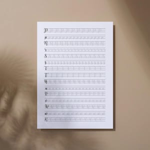 Calligraphy Worksheets Mega Pack | 6 Fonts, 72 Pages | Printable ...