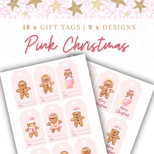 Gingerbread Gift Tags for Kids | Printable Christmas Gift Tags ...