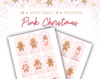 Gingerbread Gift Tags for Kids | Printable Christmas Gift Tags ...
