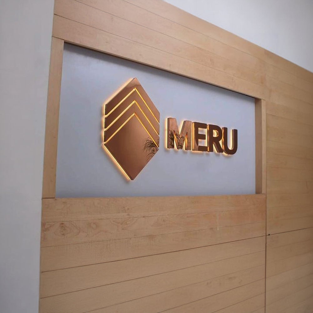 Custom Metal Sign Led Signs Business Sign Metal Business Signs Acrylic ...