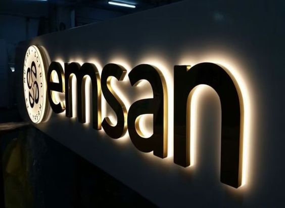 Laser Cut Sign Metal Sign Custom Backlit Sign Wall Logo Sign Outdoor ...