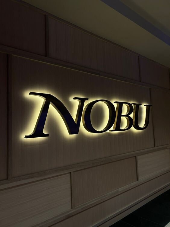 Outdoor Business Sign Custom Sign 3D Logo Backlit Business Sign Laser ...