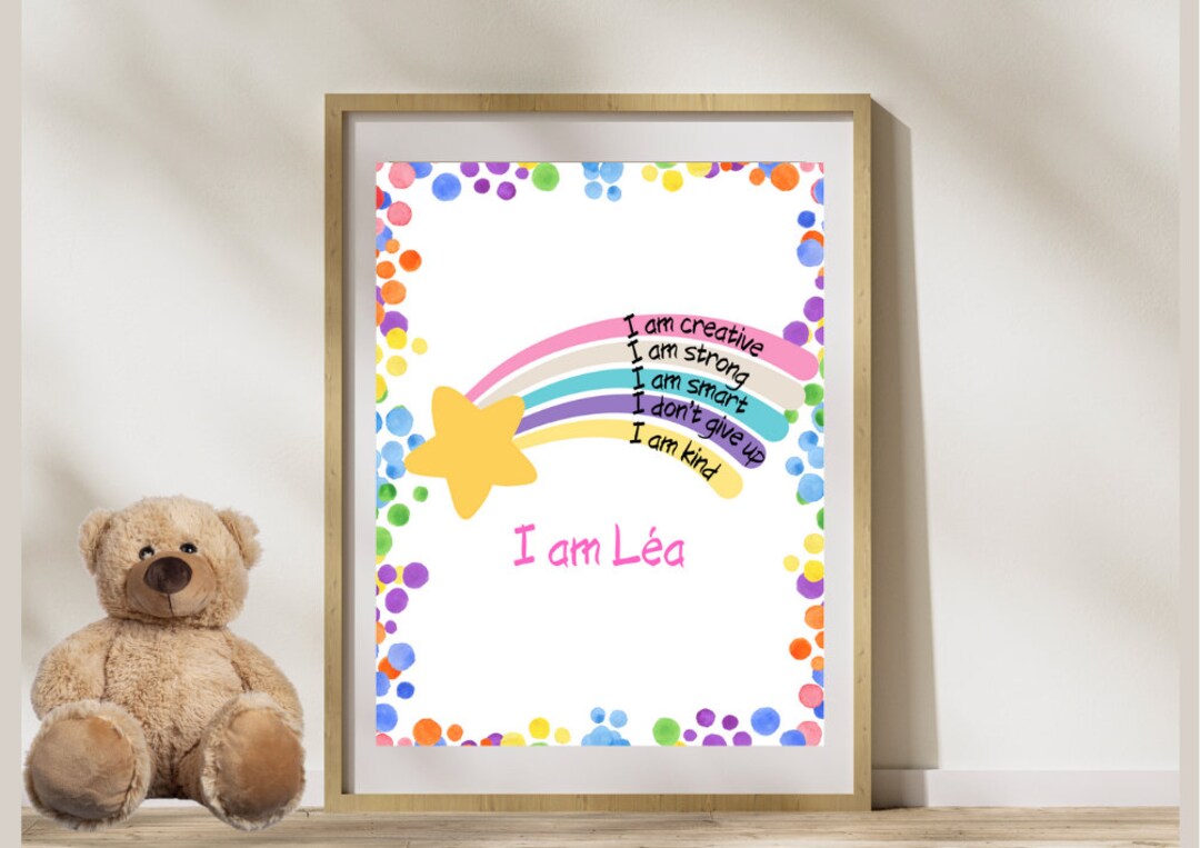 Affirmations for Kids, Classroom Posters, Affirmations Poster ...