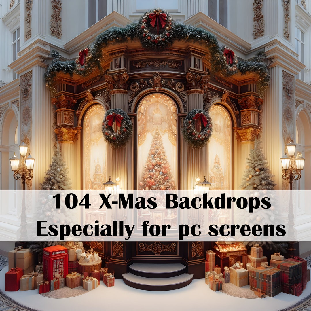 104 Christmas Backdrops Backgrounds for Pc Laptop PNG, Diy X-mas Family ...