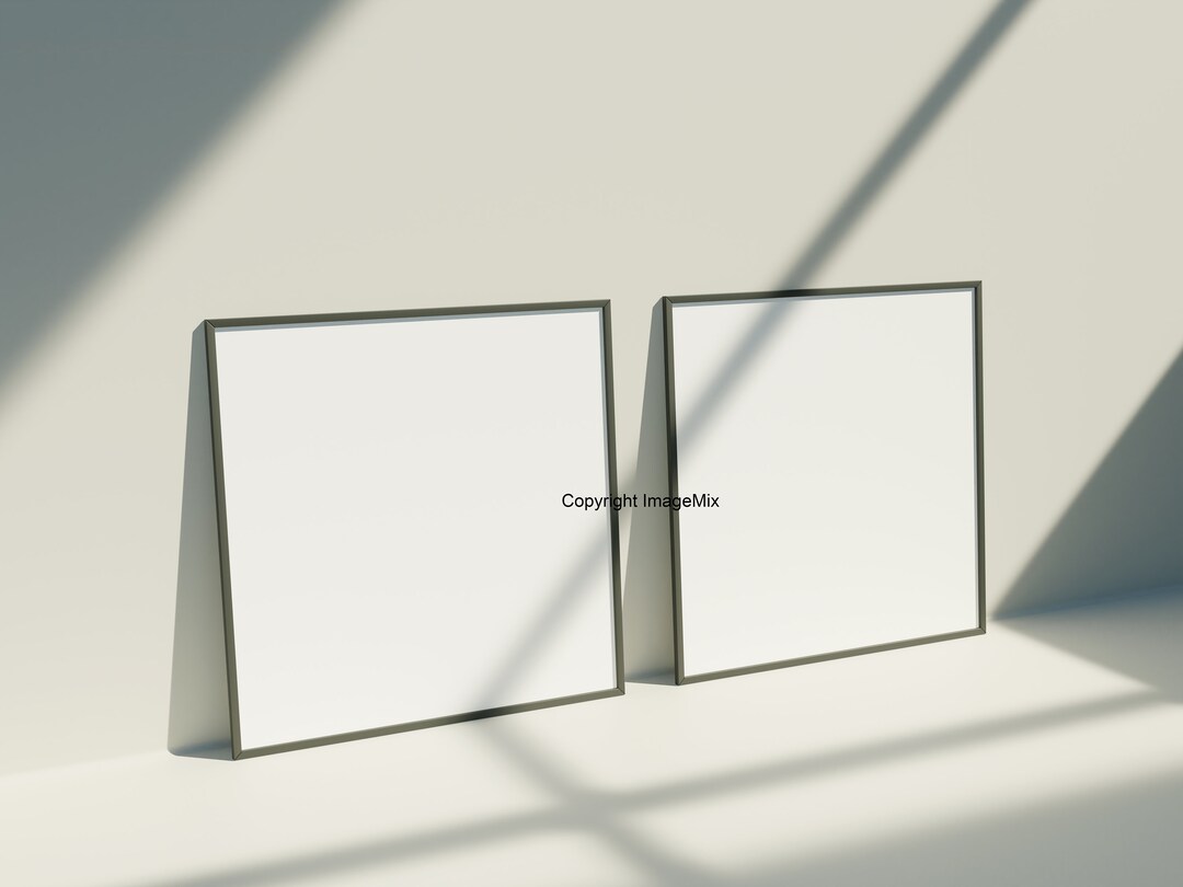 Shadow Reflection Mock up Frames Standard Minimalistic, SMART Multiple ...