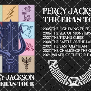 Percy Jackson Svg, JPG, PNG and PDF, the Eras Tour Percy Jackson Design ...