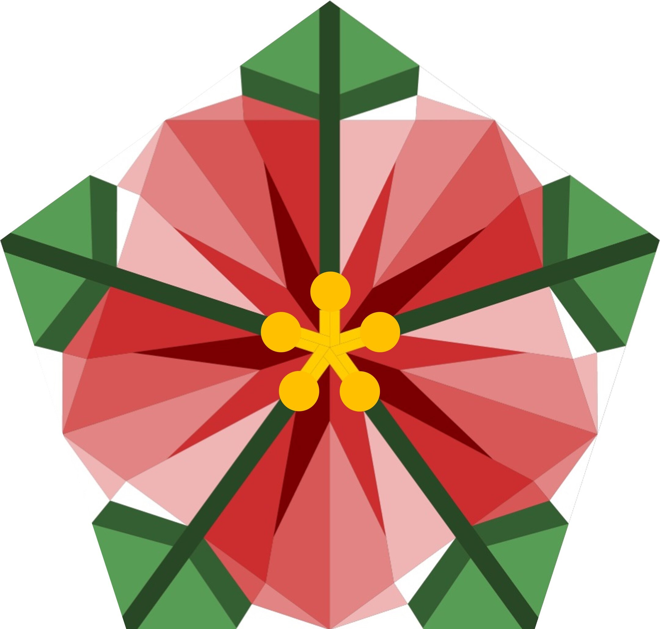 Hibiscus Flower Quilt Block FPP foundation Paper Piecing Printable PDF ...