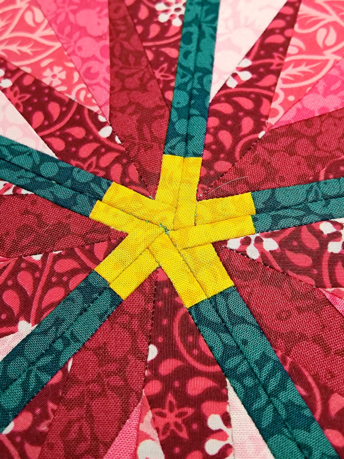 Hibiscus Flower Quilt Block FPP foundation Paper Piecing Printable PDF ...