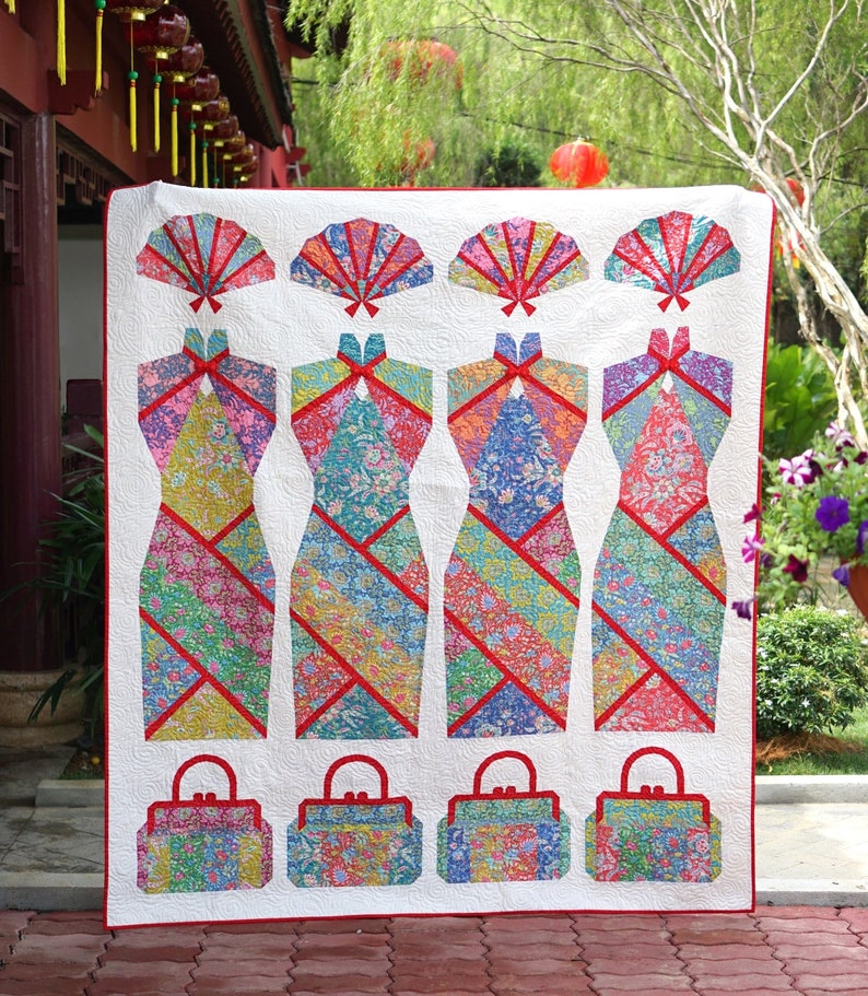 Vintage Purse Quilt Block FPP (foundation Paper Piecing) - Printable ...